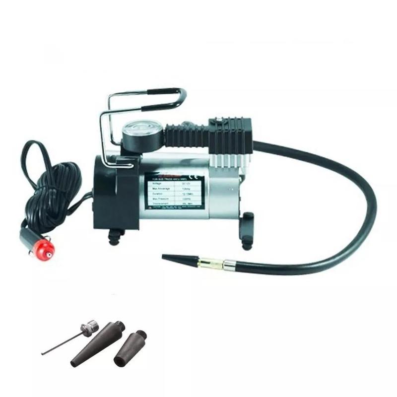 Mini Compressor de Ar Profissional Automotivo Portatil 12V - Zebra ...