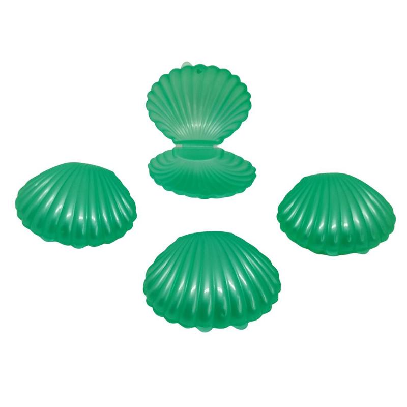 Mini Concha De Plástico Coloridas 10 Unidades Lembrancinha Sereia ...