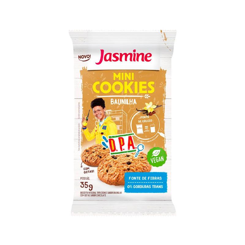 Mini Cookies Integral D.P.A Baunilha Jasmine 35g - Cookies - Magazine Luiza