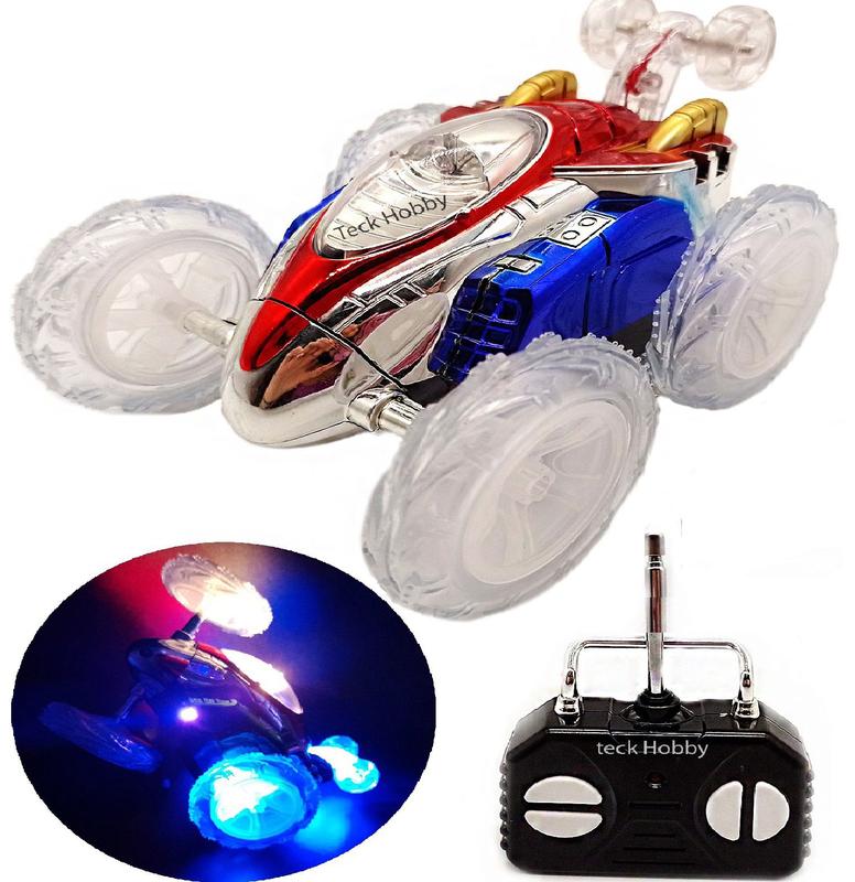 Mini Dasher Carrinho Controle Remoto Maluco Spin Luzes 360 4 Canais ...