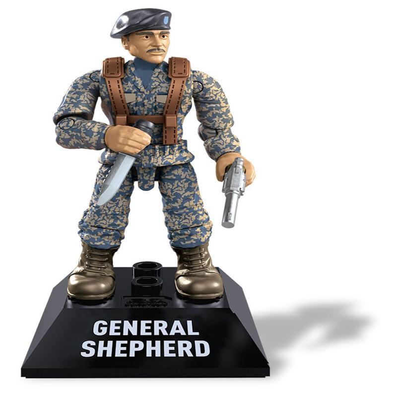 Mini Figura - Mega Construx - Call Of Duty - Shepard - Mattel ...