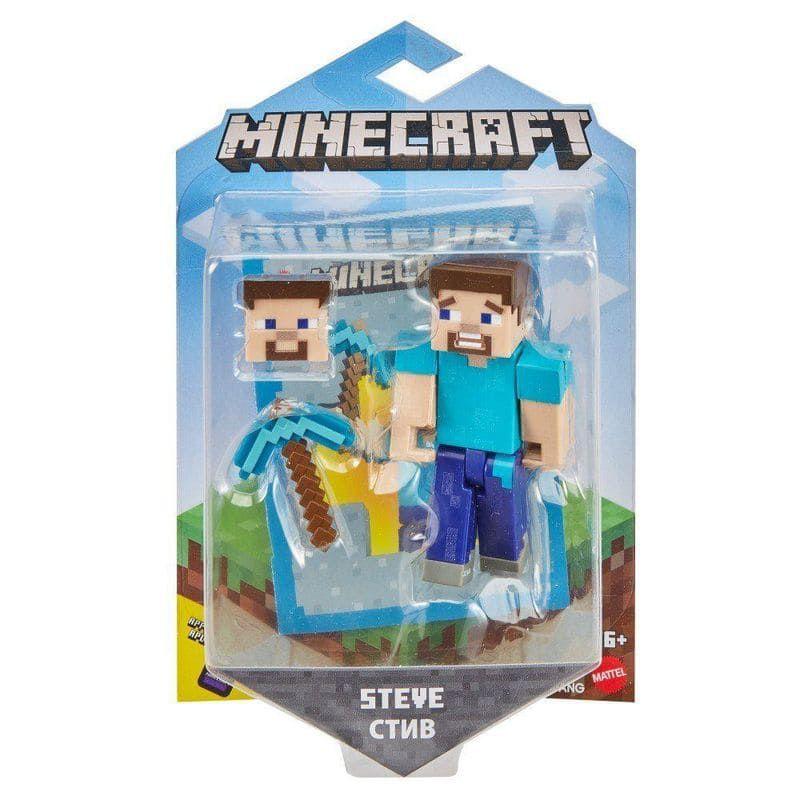 Mini Figura - Minecraft - Comic Maker - Steve - Mattel - Colecionáveis ...