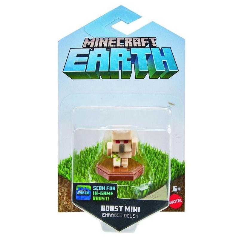 Mini Figura Minecraft Enraged Golem Mattel - Boneco Minecraft ...
