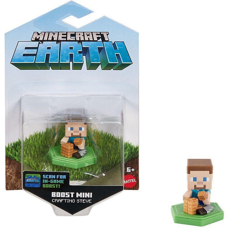 Mini Figura Steve Construtor - Minecraft Earth - Mattel - Colecionáveis ...