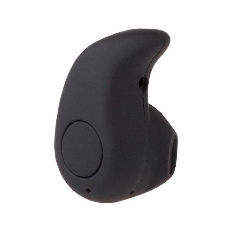 Mini Fone De Ouvido Preto Bluetooth Com Microfone Embutido - Fone de ...
