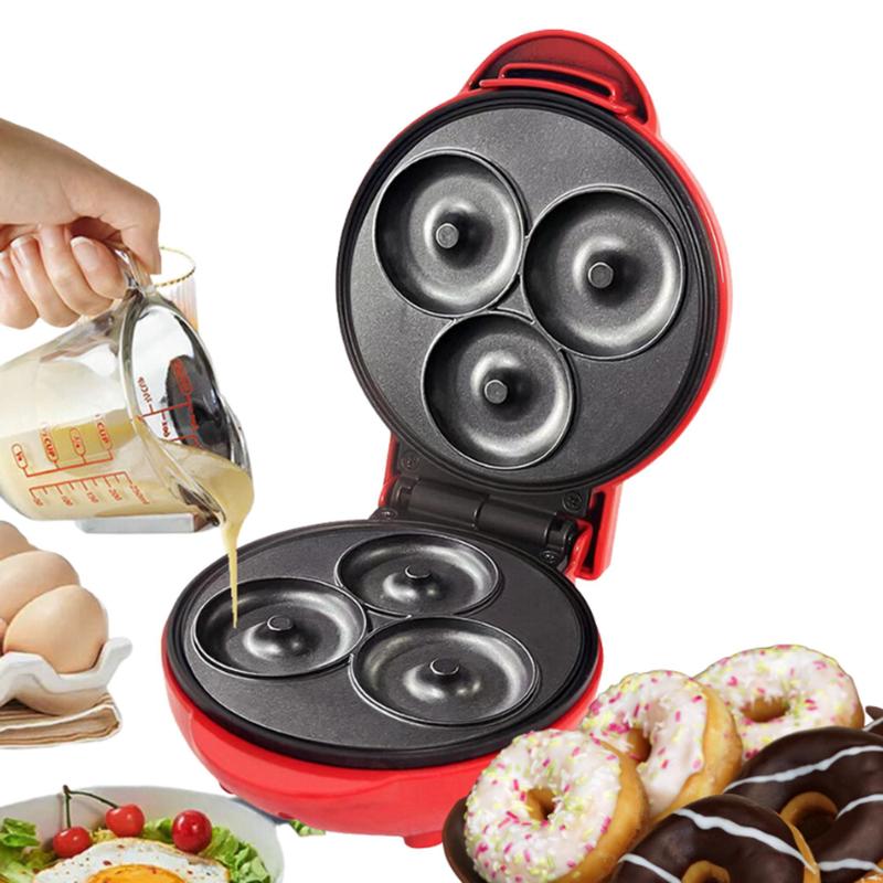 Mini Forno de Waffles Donuts Doméstico Antiaderente 350w - Sokany ...