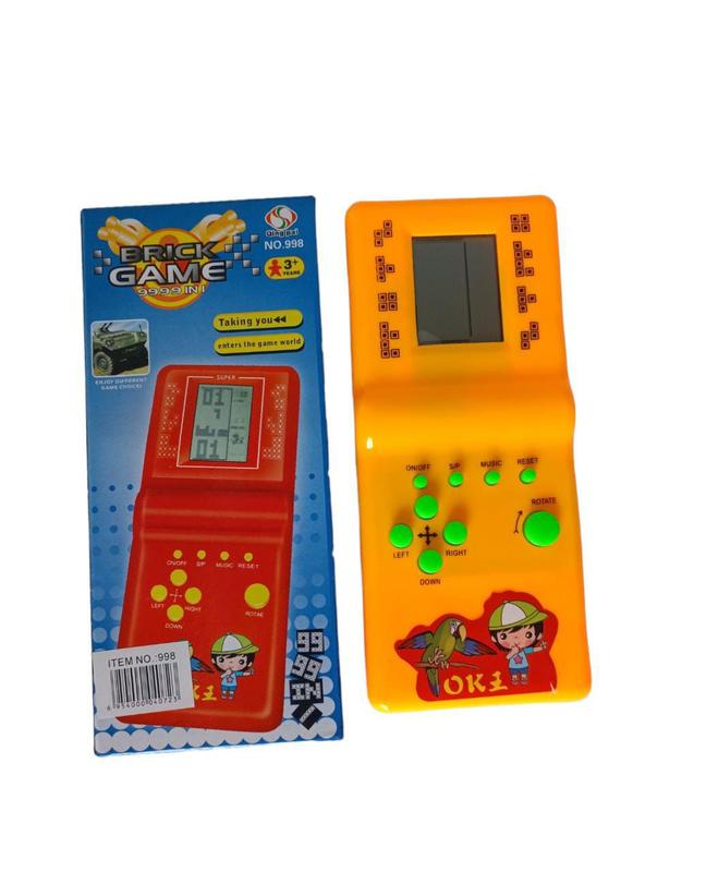 Mini Game Retro Brick Game Portatil Com Mais De 9999 Jogos - toys ...