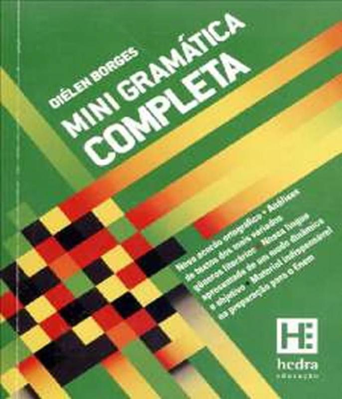 Mini gramatica completa - Hedra - Livros de Gramática - Magazine Luiza
