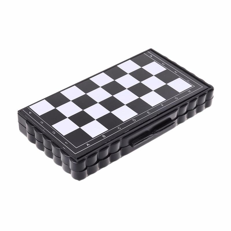 Mini Jogo De Xadrez De Bolso Magnético Para Viagens 13cm - Pentagol ...