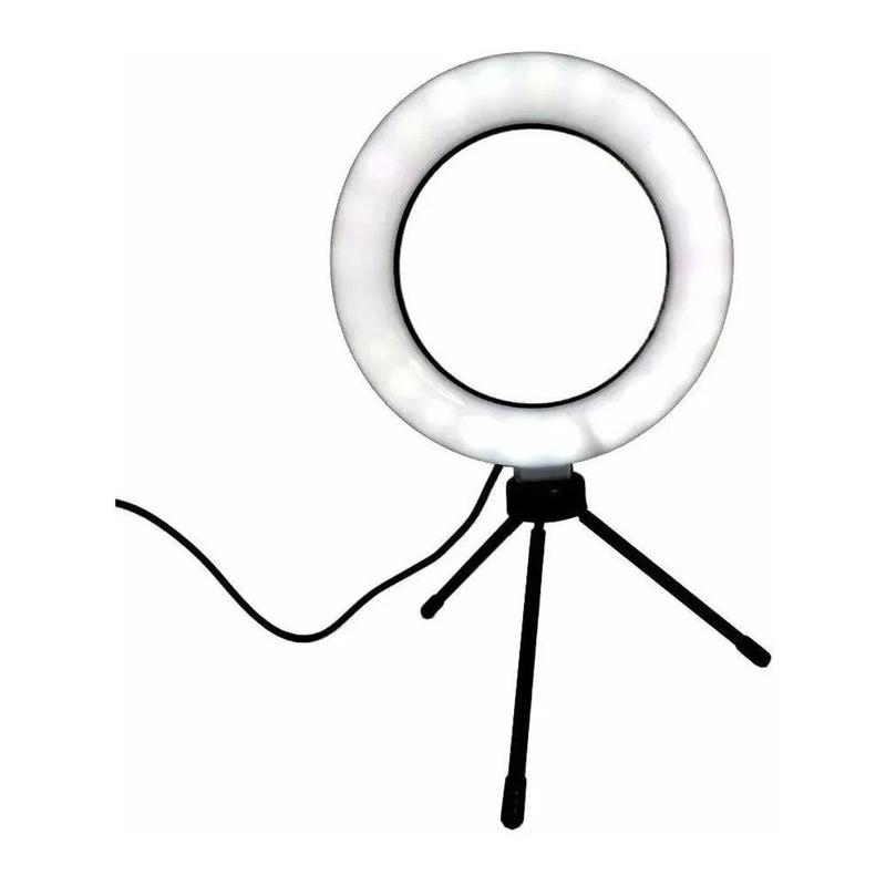 Mini Led Video Ring Light 20 Cm/8 Polegadas - EXBOM - Iluminadores ...