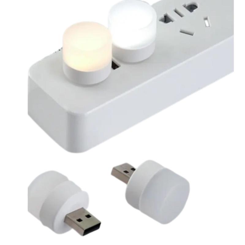 Mini Luminária Luz Lâmpada Led Abajur Usb Para Notebook 6500k Para ...