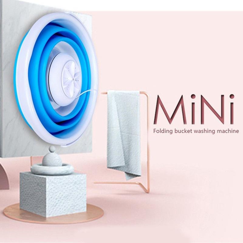 Mini máquina de lavar roupa portátil dobrável, máquina de lavar roupa ...
