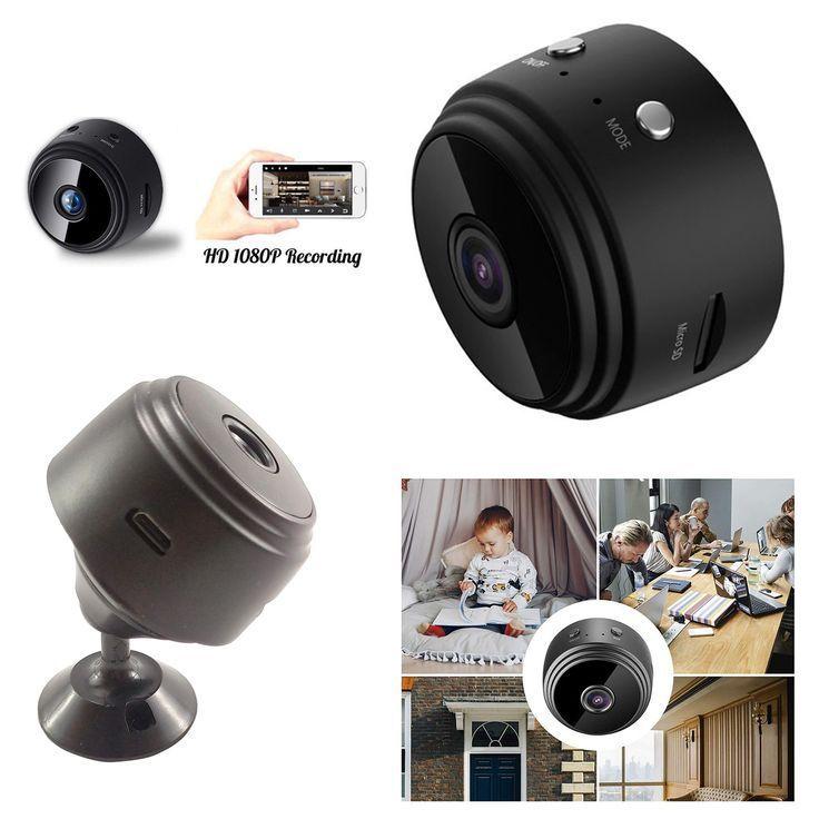 Mini Micro Camera Ip Espiã Wifi Full Hd Segurança Noturna - IP WIFI ...