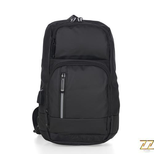 Mini Mochila Transversal Masculina De Peito Diagonal + Usb - ZZ ...