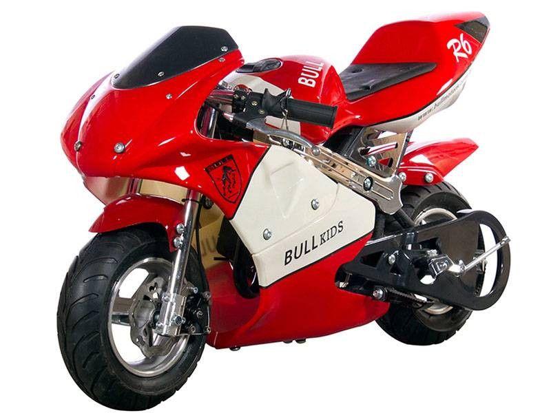 Mini Moto à Gasolina e à Óleo Bull Motors - Speed BK R6 49cc - Mini ...