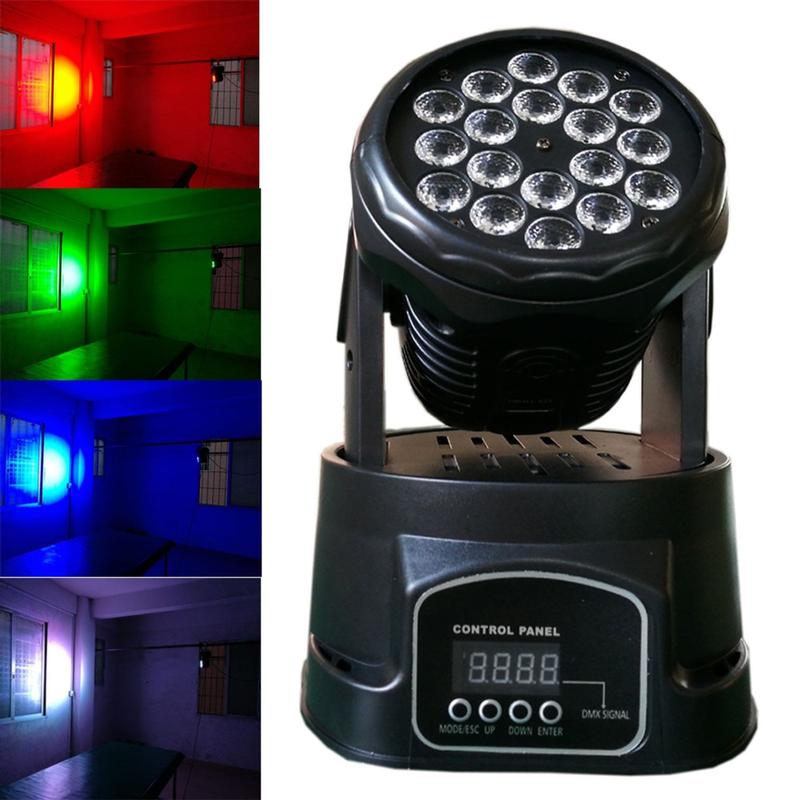 Mini Moving 18 Leds Rgb Profissional - AAA Top - Moving Head - Magazine ...