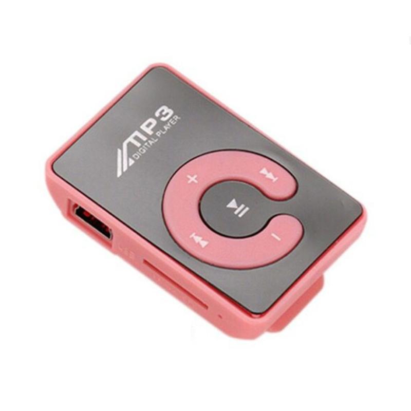 Mini Mp3 Play Portátil - Cabe Na Palma Da Mão Rosa - Generik - Mini ...