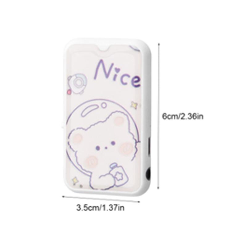 Mini Mp3 Player Ursinho Nice + Cabo V3 + Sd 8gb 2k Musicas - Generika ...