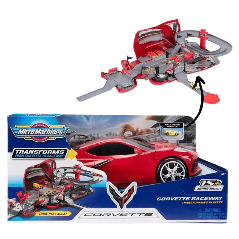 Mini Pista Micro Machines Playset Corvette Raceway Sunny - Sunny ...