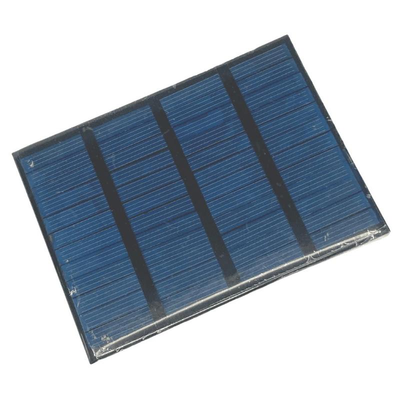 Mini Placa Solar Fotovoltaica 12v 0.125mA 1.5w - Casa da Robótica ...