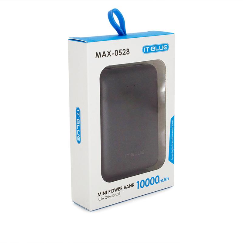 Mini Power Bank MAX-0528 IT-BLUE - Carregador de Celular - Magazine Luiza