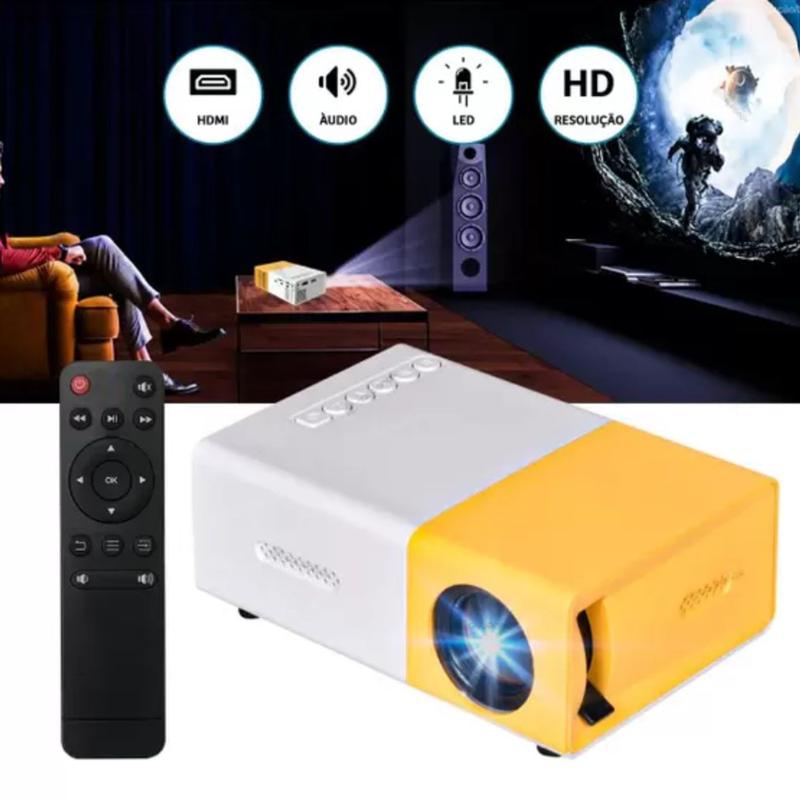 Mini Projetor De Imagens 600Lm Led Projetor Hd Portátil - Mmx ...