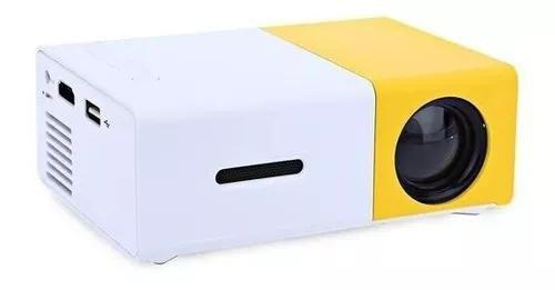 Mini Projetor Led Yg-300 Portátil Full Hd 600 Lumens Usb Sd - DMK - Projetor - Magazine Luiza