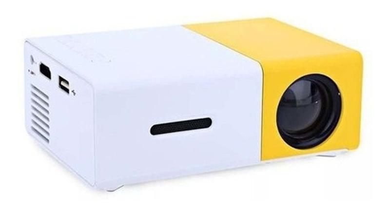 Mini Projetor Led Yg-300 Portátil Hd 600 Lumens Usb Hdm - IMP ...
