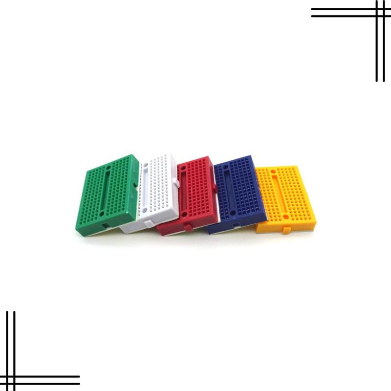 Mini Protoboard 170 Pontos Breadboard P/ Arduino - 5un - Robomix ...
