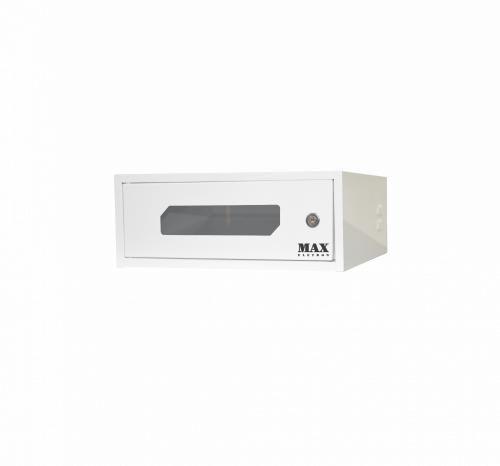 Mini rack 15 branco c/02 chaves segurança - MAX ELETRON - Rack ...