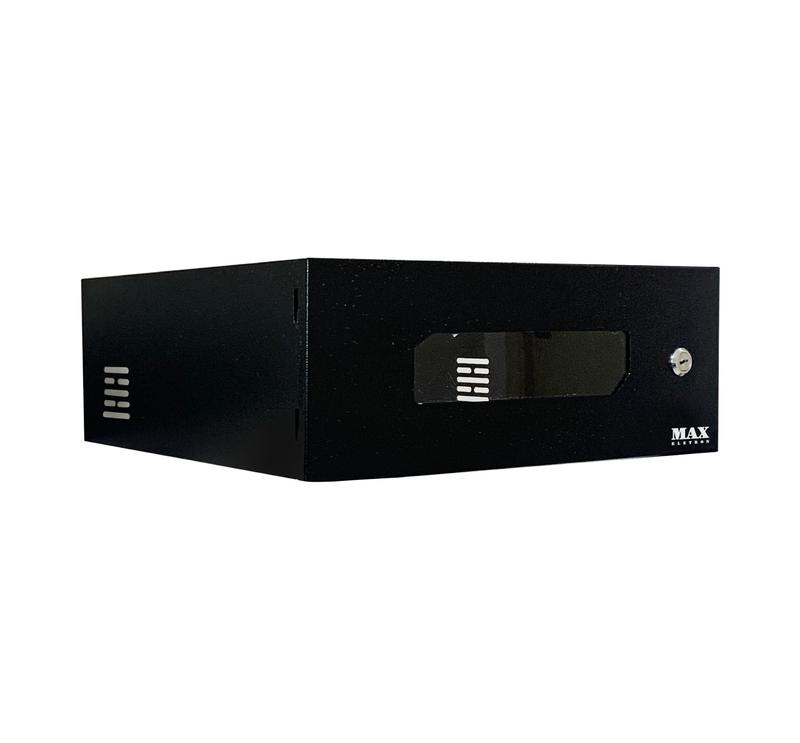 Mini Rack 15" Preto Organizador Cabo Dvr Cftv - Max Eletron - Max ...