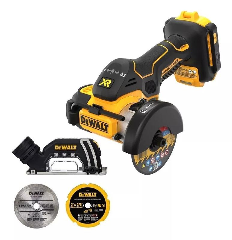 Mini serra circular bateria 20v dcs438b (recortado - DEWALT - Serra a ...