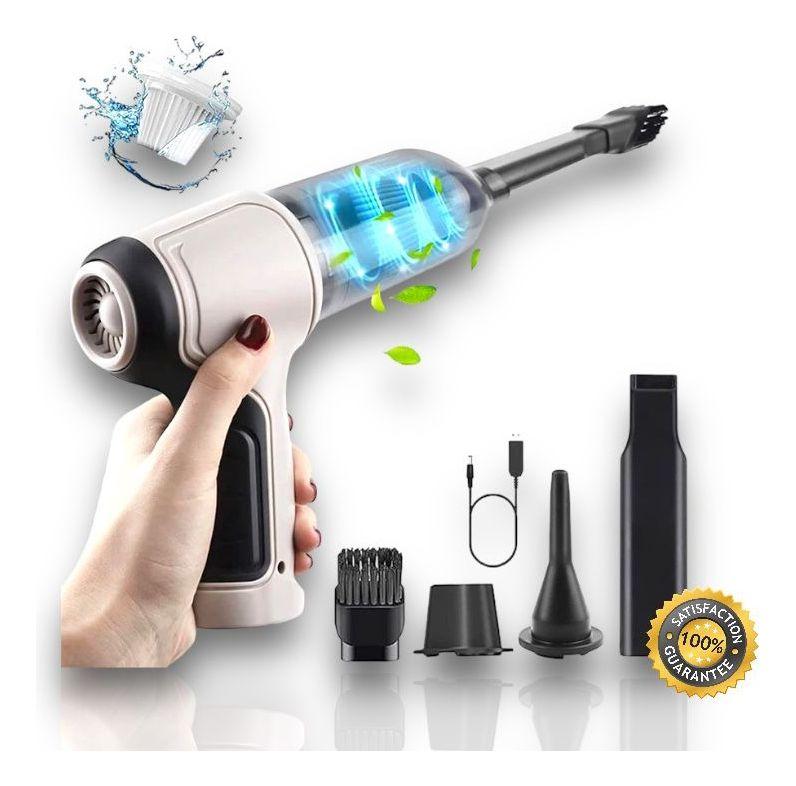 Mini Soprador Aspirador De Pó 2em1 Usb Portátil Recarregável - IMP ...