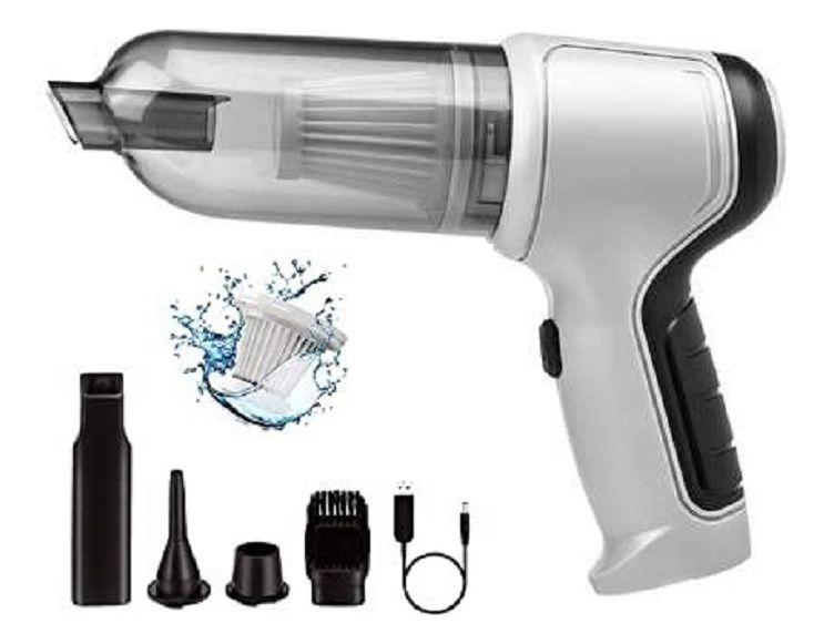 Mini Soprador Aspirador De Pó 3em1 Usb Portatil Recarregável - IMP ...