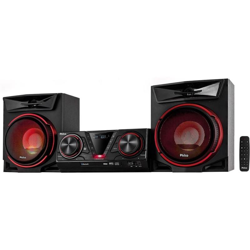 Mini System Philco PHS500BT Bluetooth 500W CD Player USB - Mini System ...