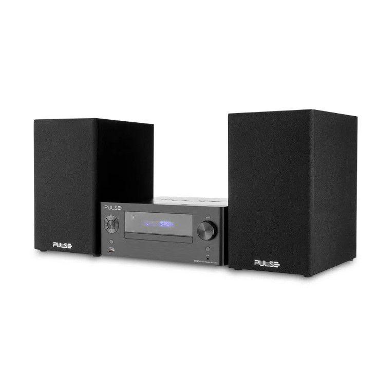 Mini System Vintage Retro Pulse com Potência de 250 W - SP387 ...