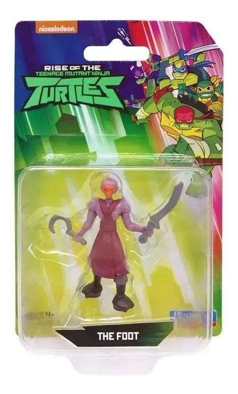 Mini Tartarugas Ninja - Nao Articulada-foot Lieutenant Sunny ...