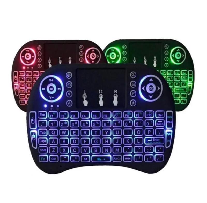 Mini Teclado Led Controle Bluetooth Para Smart - Keyboard - Teclado ...