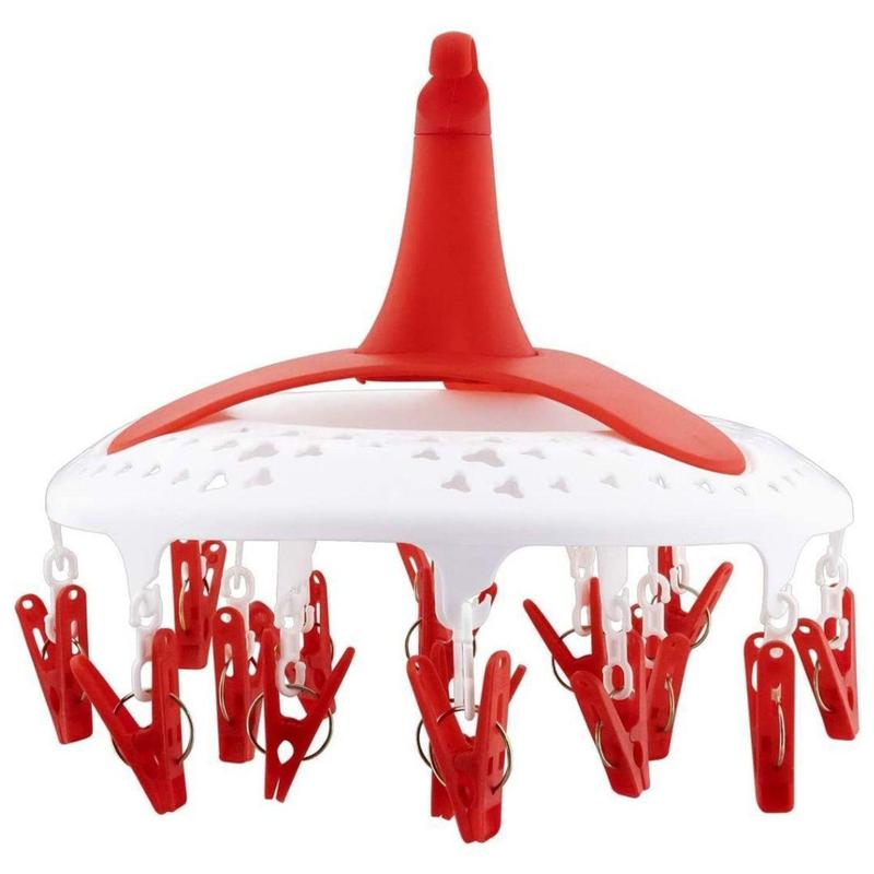 Mini Varal Circular Giratório com 16 prendedores Condor 1621 - Branco ...