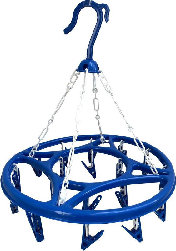 Mini Varal Para Pequenas Peças 18 Prendedores Cor Azul - Lesorelli ...