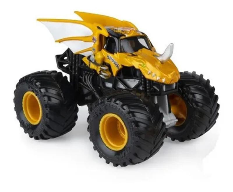 Mini Veículo 1:64 Monster Jam Dragonoid 2025 Sunny - Mini Veículos ...
