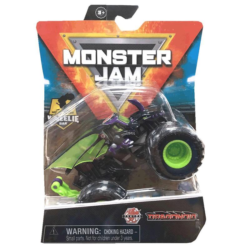 Mini Veículo Monster Jam Dragonoid Wheelie 1:64 Sunny 2025 - Sunny ...