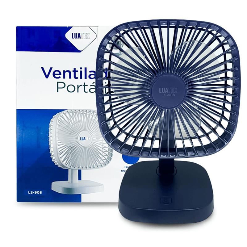 Mini Ventilador Portátil Quadrado Ultra Silencioso - Luatek - Mini ...