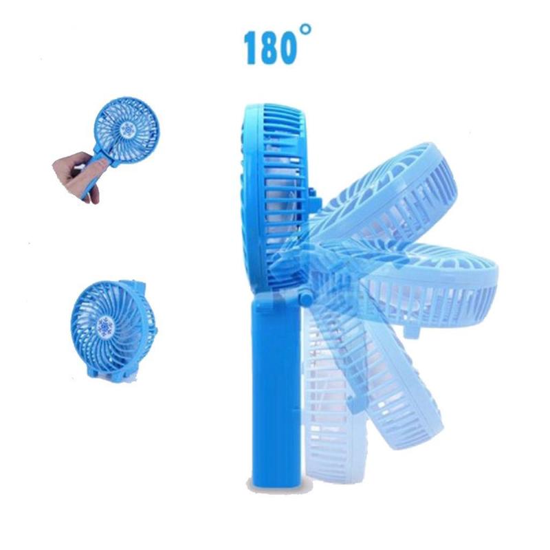 Mini Ventilador Recarregável Portátil De Mão Mesa Usb Led - Handy Mini ...