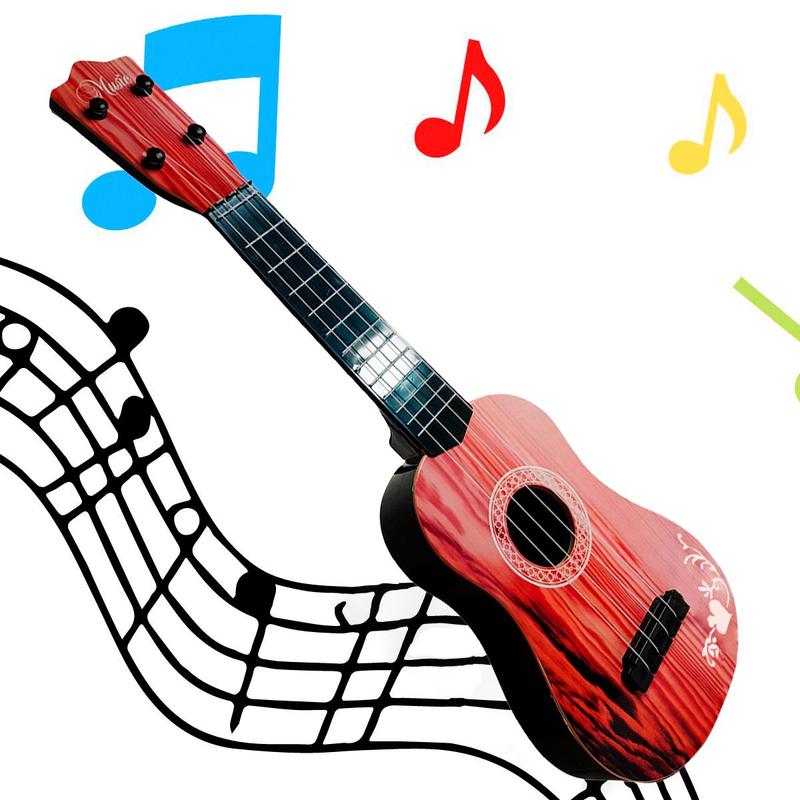 Mini Violao Infantil Brinquedo Reforçado Kids Musical Nylon Colorido ...