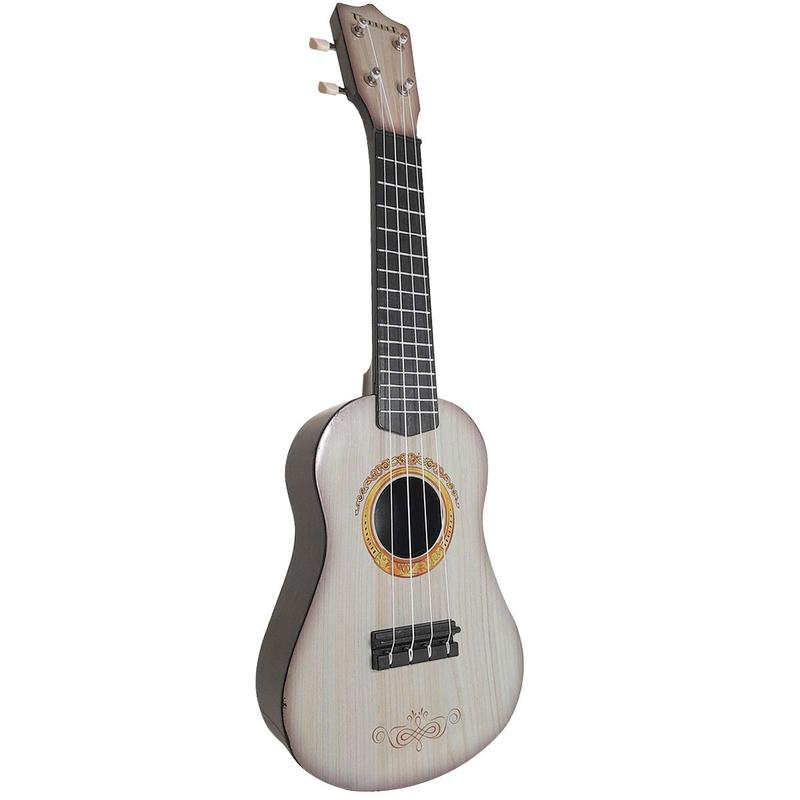 Mini Violãozinho Brinquedo Infantil 4 Cordas Ukulele Pequeno Musical ...