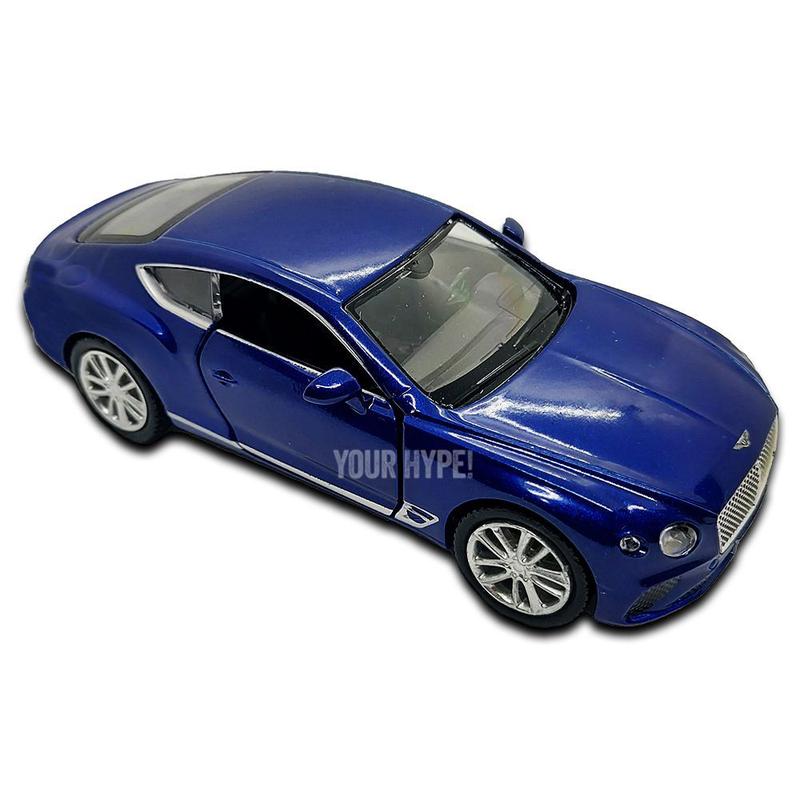 Miniatura Bentley Continental Kinsmart, 12 CM de comprimento ...