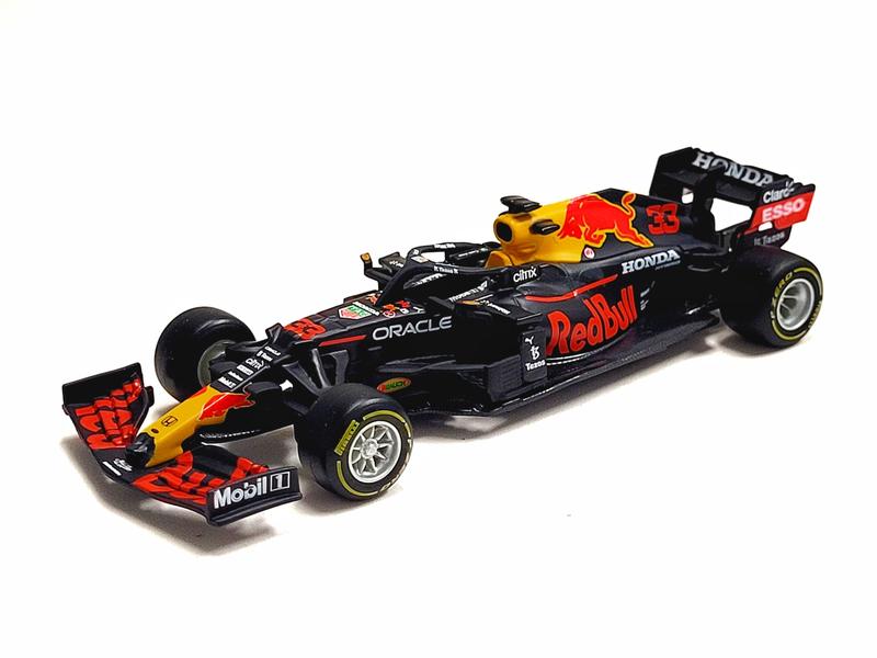 Miniatura Carrinho Formula 1 F1 Max Verstappen Red Bull Racing RB16B 2021 1:43 - Bburago ...