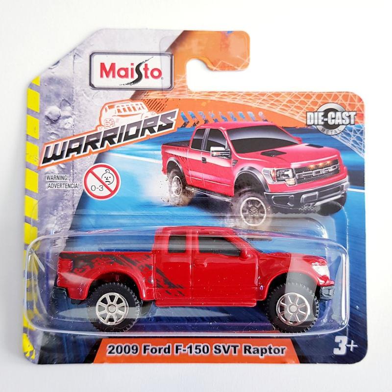 Miniatura Carro Ford F-150 SVT Raptor 2009 Vermelho - 1:64 - Maisto ...