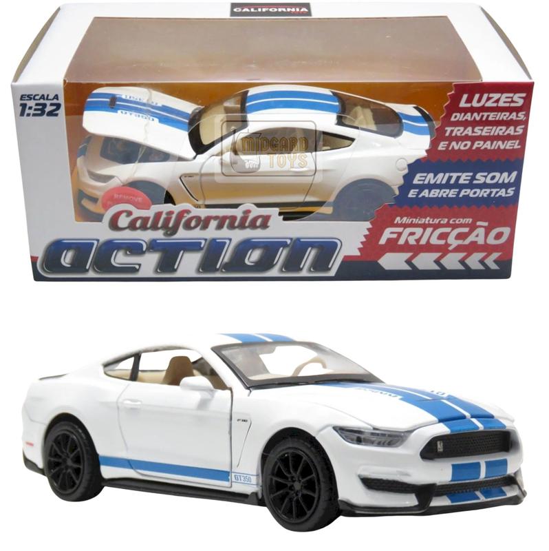 Miniatura em Metal - Som e Luz - California Action - 1/32 - California ...